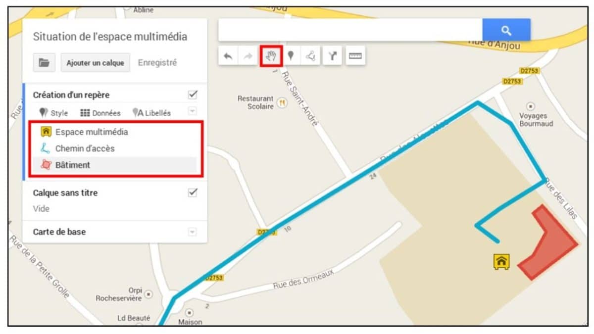 Comment dessiner sur Google Maps