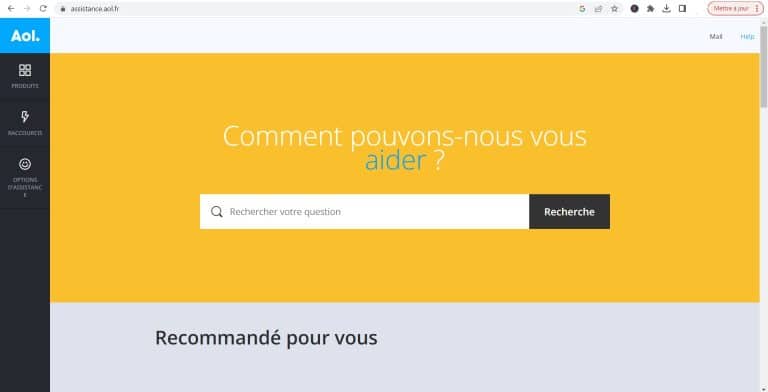 AOL mail se connecter à ma boite mail