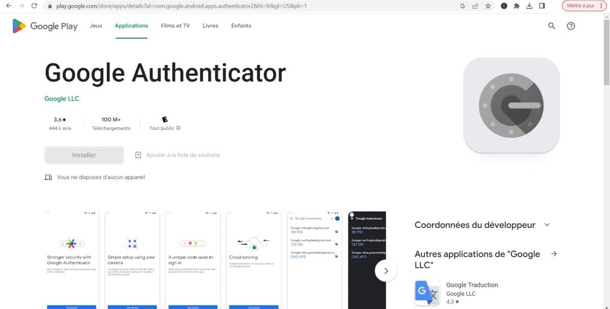 Comment utiliser Google Authenticator ? Journal du Freenaute