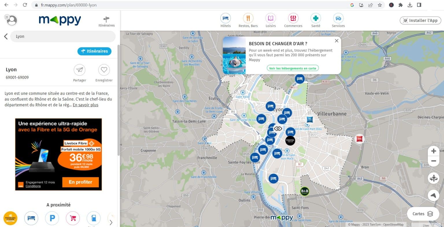 Comment voir sa maison sur Mappy ? Journal du Freenaute