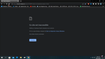 Comment résoudre le problème ce site est inaccessible ? Journal du ...
