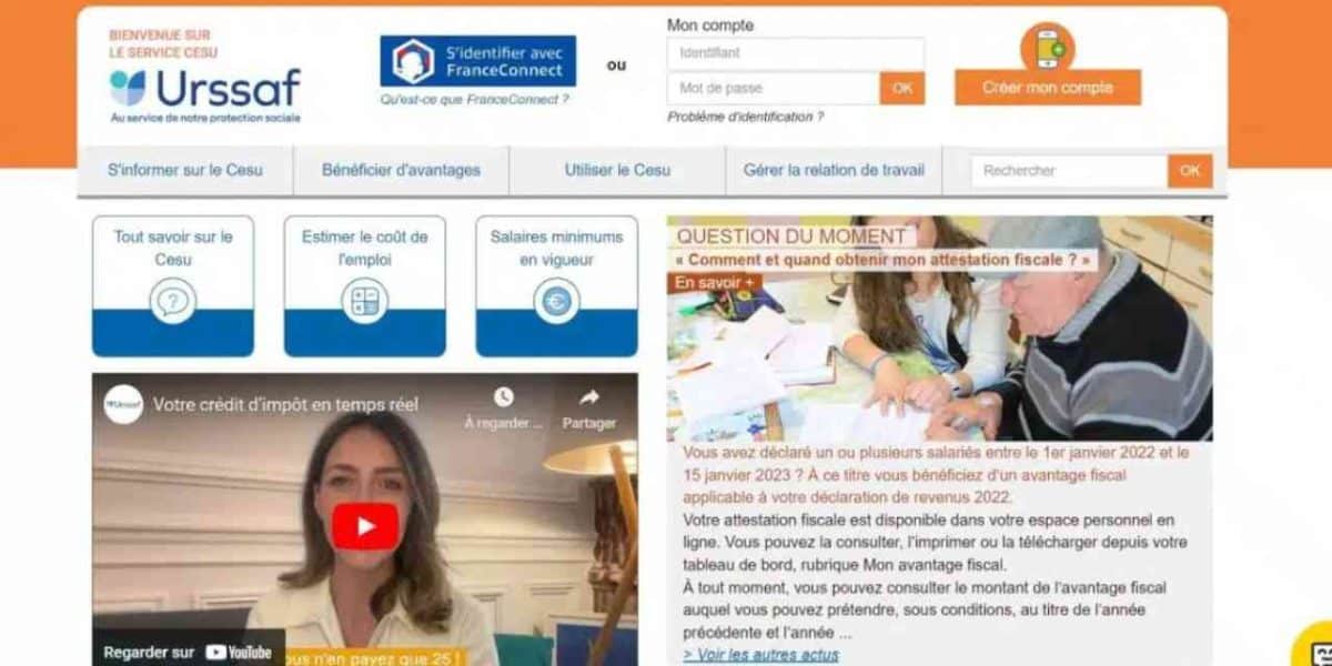 Comment accéder à mon compte Cesu ? Journal du Freenaute