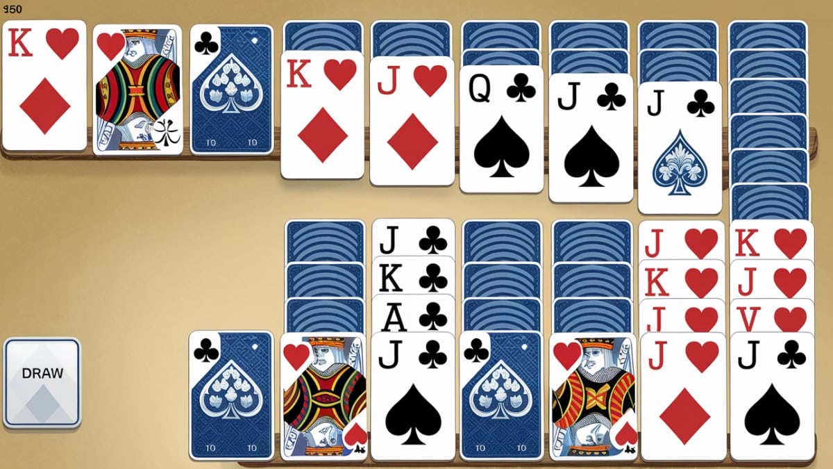 Solitaire, le jeu de carte traditionnel et gratuit en ligne Journal du ...